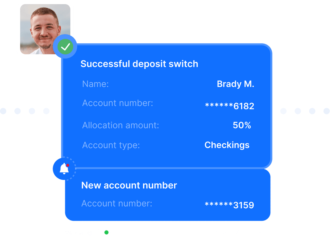 Deposit Switch | Pinwheel